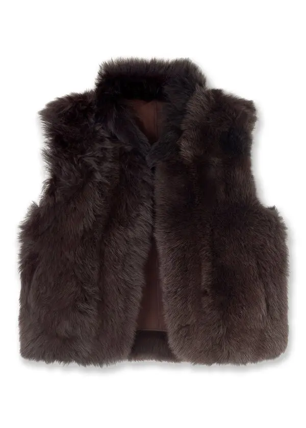 em.(エムドット)  Pocket Fur Gilet ポケットファージレ em. エムドット NEW Pocket Fur Gilet 【公式通販】